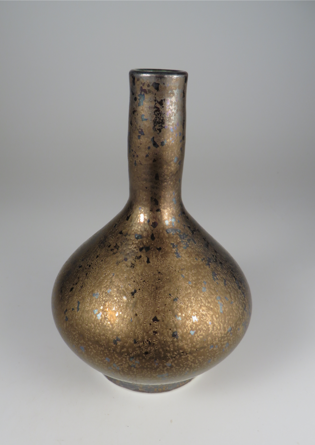 Experiments in Manganese Gold and Iridescent Glazes PART 2; Cones 5-6 ...